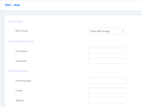 DNC - ICTDialer cloud based call center platform